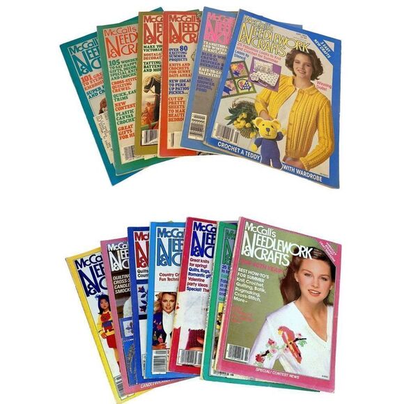 McCall's | Other | Vintage Mccalls Needlework Crafts Magazines 3 Lot ...